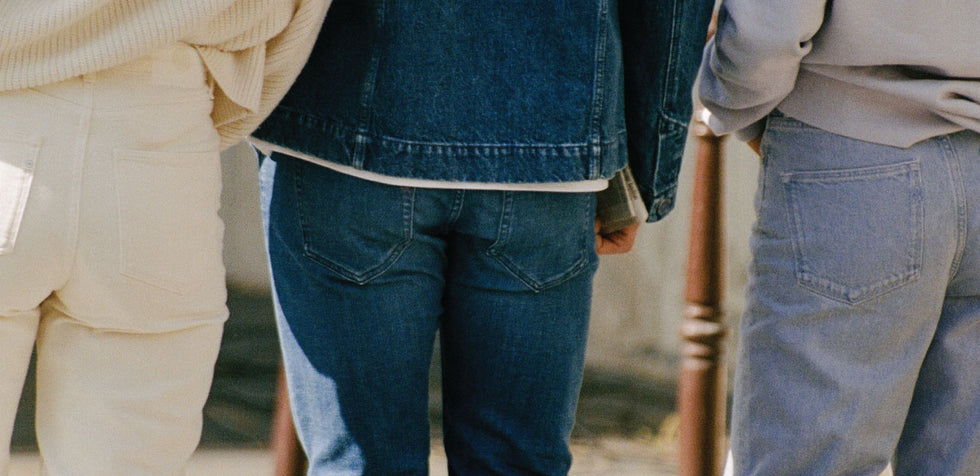 Sustainable Jeans | June Mid Loose - Fresh Fade | MUD Jeans
